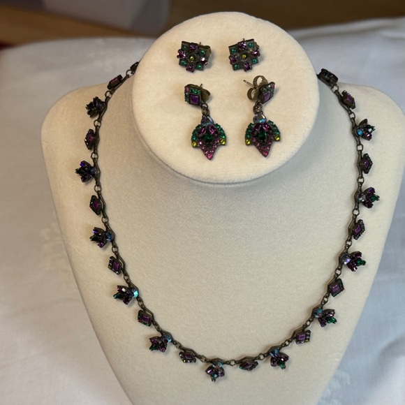 Sorrelli | Jewelry | Vintage Sorrelli Multicolor Necklace And Earring ...